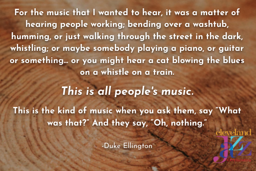 Music for Social Change — Cleveland Jazz Orchestra