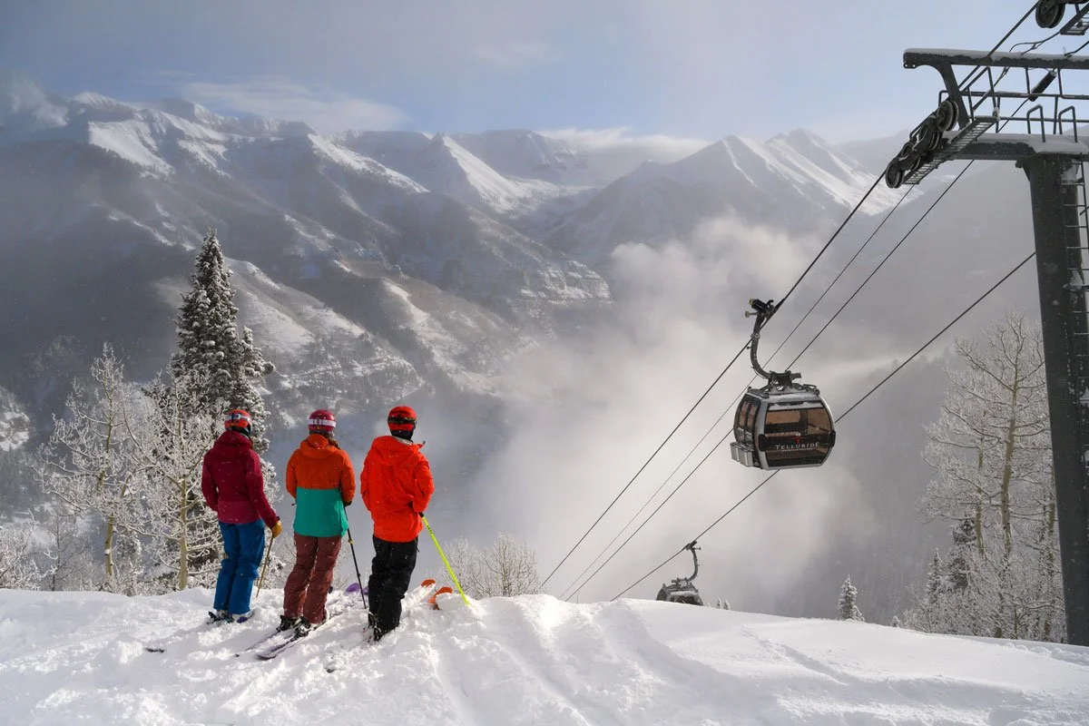 Group Skiing — Telluride Gay Ski Week