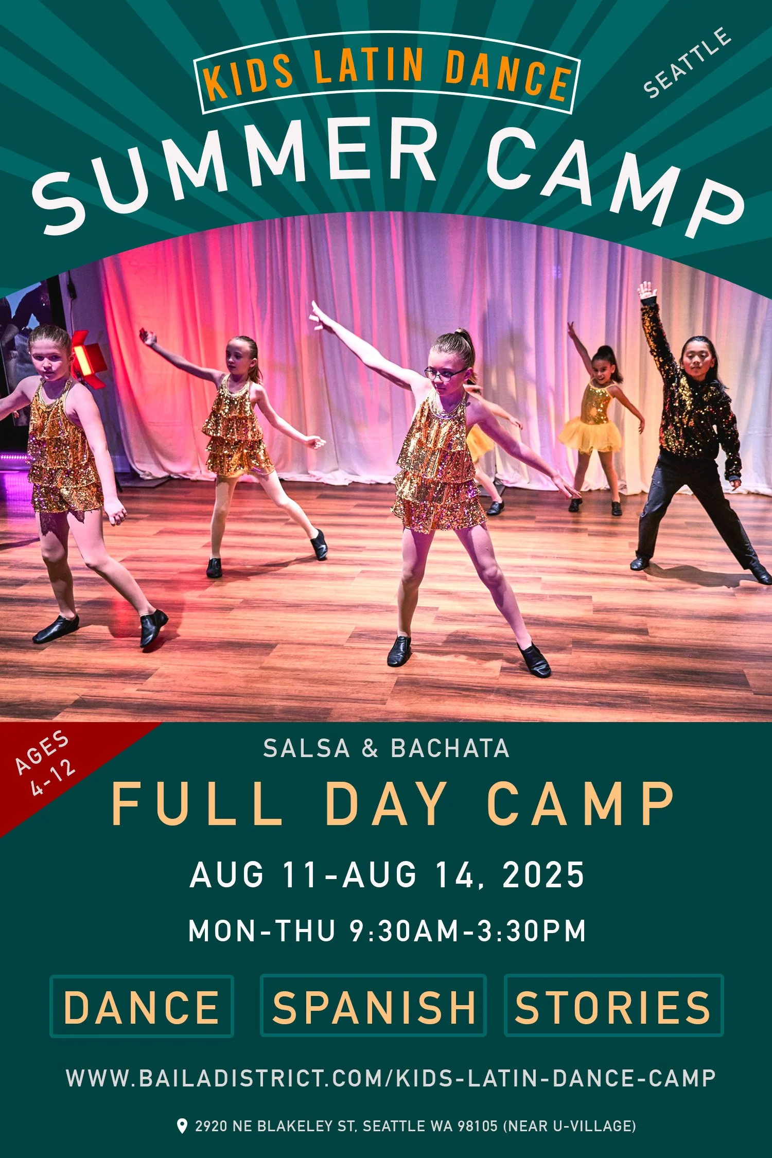 Kids Dance Summer Camp (Latin) — Baila District