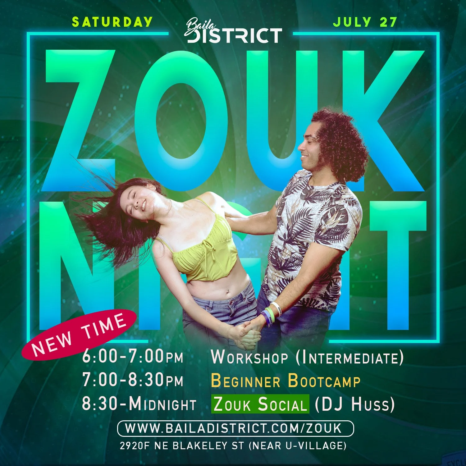 Monthly Salsa Bachata Social Dancing — Baila District