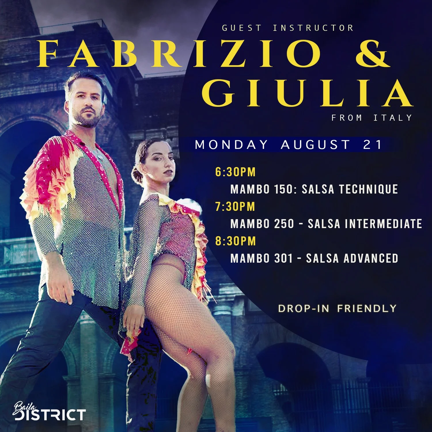 Fabrizio & Giulia — Baila District