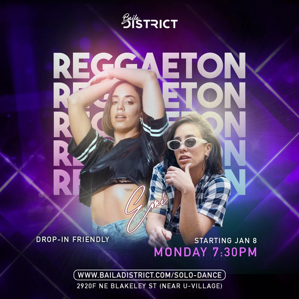 Solo-Dances: Hip-hop, heels, reggaeton, k-pop — Baila District