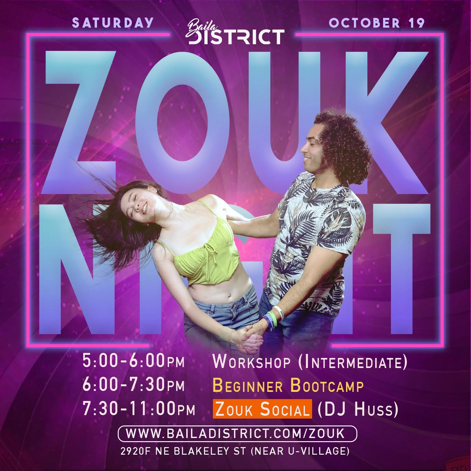 Zouk Dance Class — Baila District