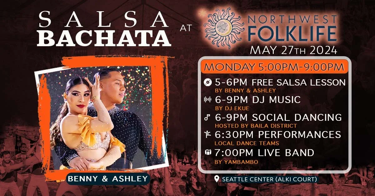 Salsa & Bachata Outdoor Event — Baila District