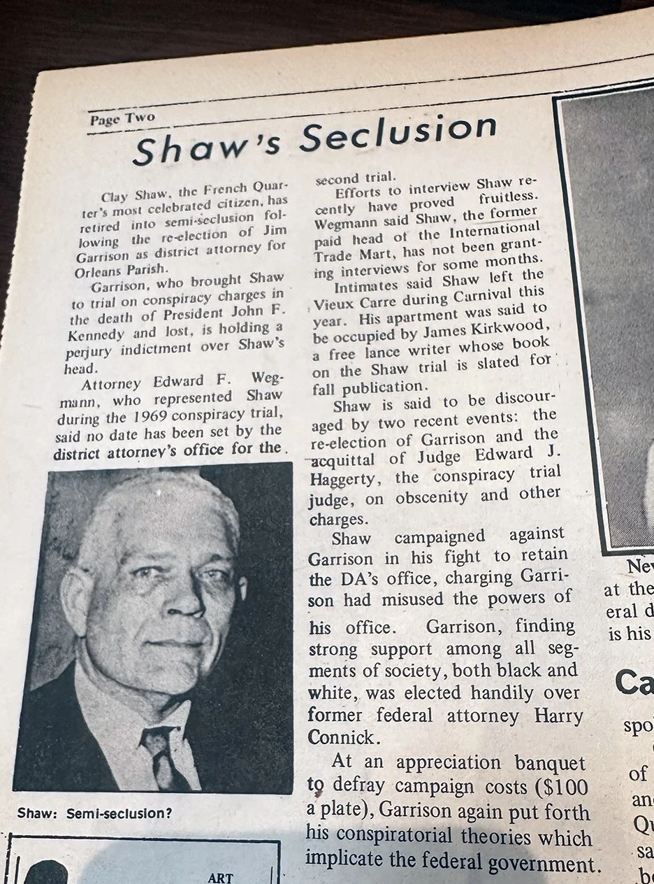 Major Clay L. Shaw: The French Quarter's Unsung D-Day Hero