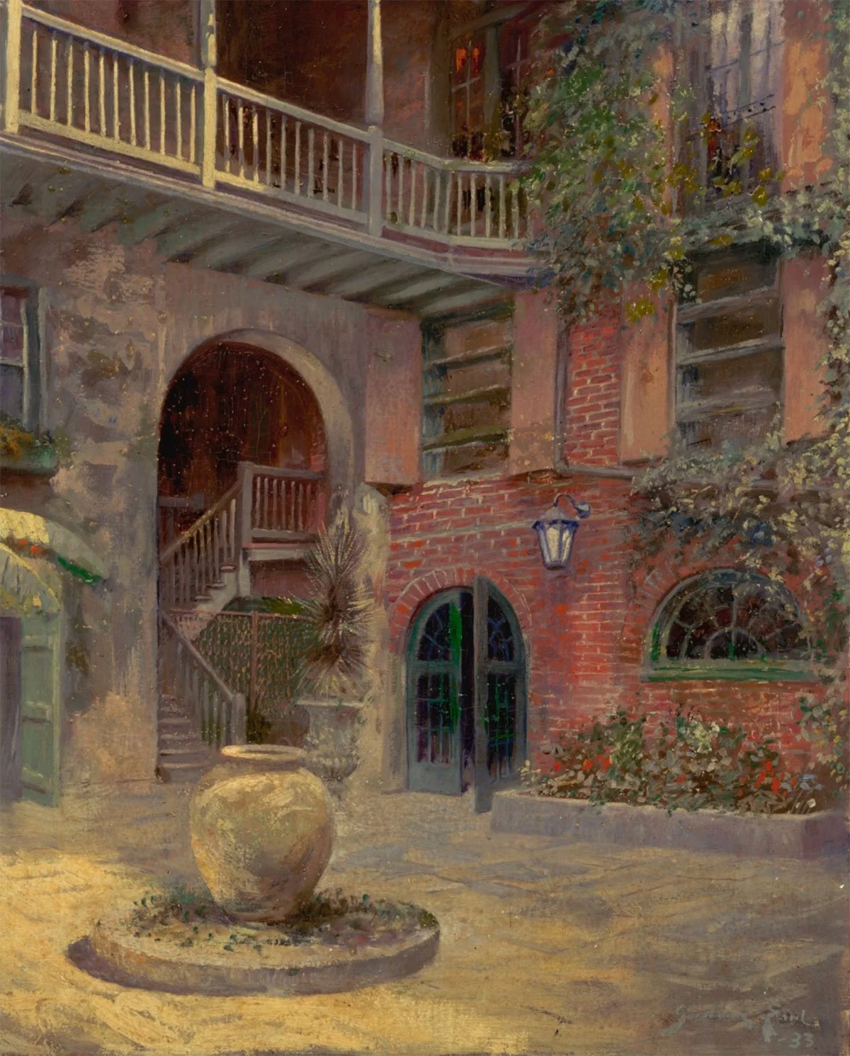 Lunch in the Golden Courtyard: The Café at the Collection