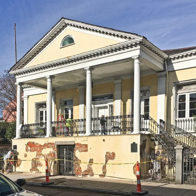 The Beauregard-Keyes House restoration: the tip of the iceberg phase