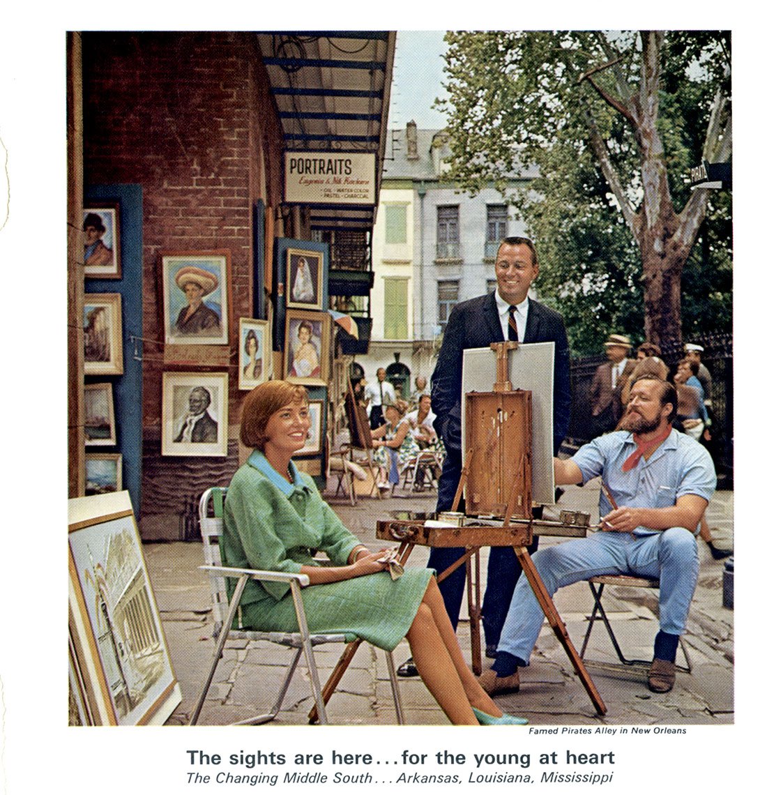 On the Origin of Jackson Square Artists: “They were a Rowdy Bunch”