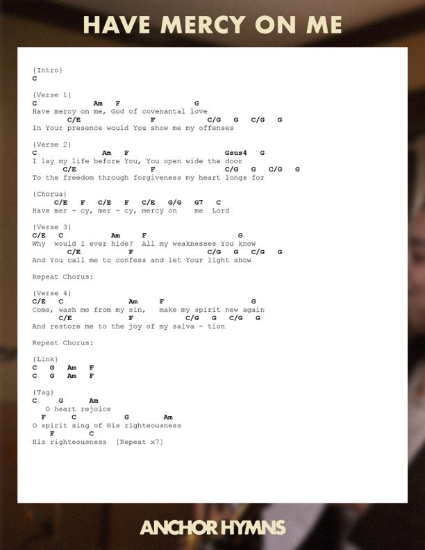 The Beauty of the Heart of Christ — Anchor Hymns