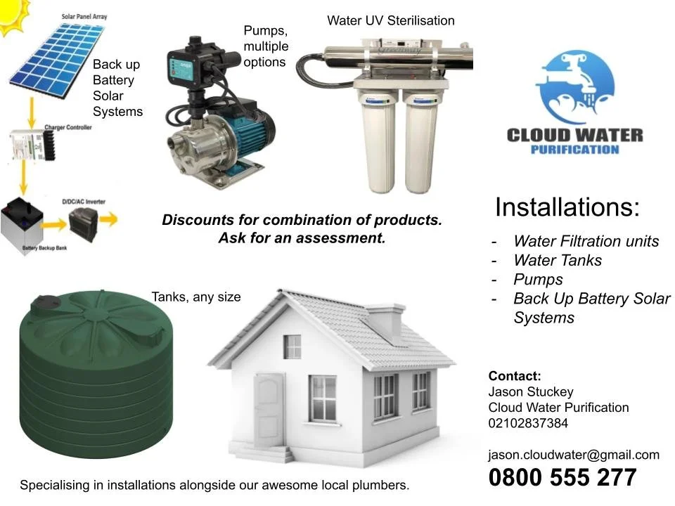 Cyclone Gabrielle — Cloud Water Purification