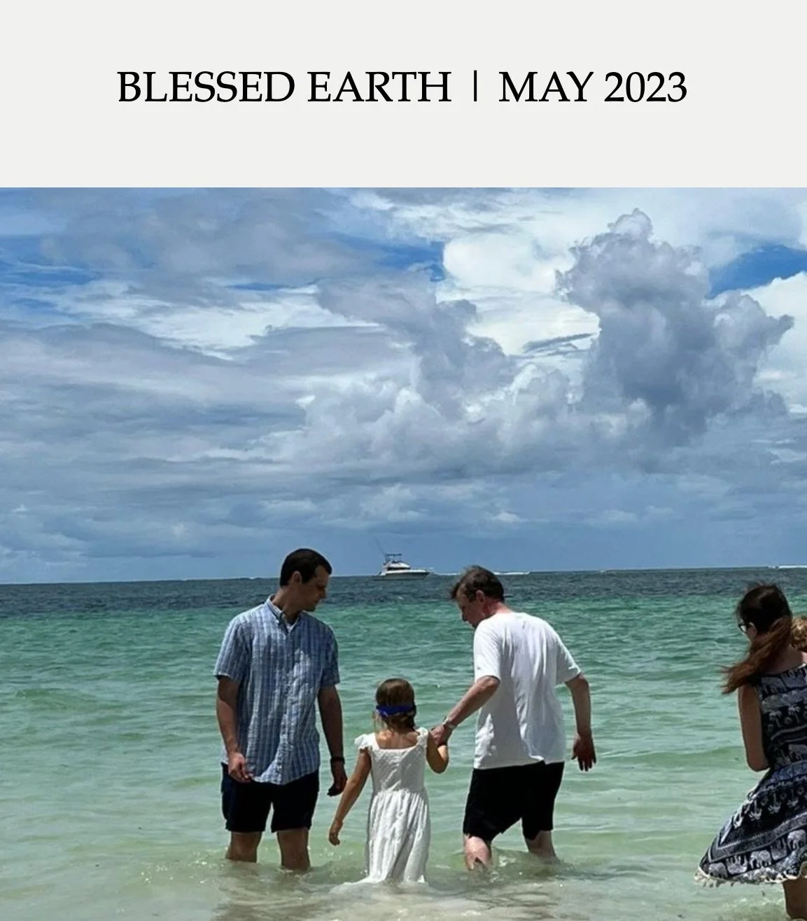 Newsletter Archives — BLESSED EARTH