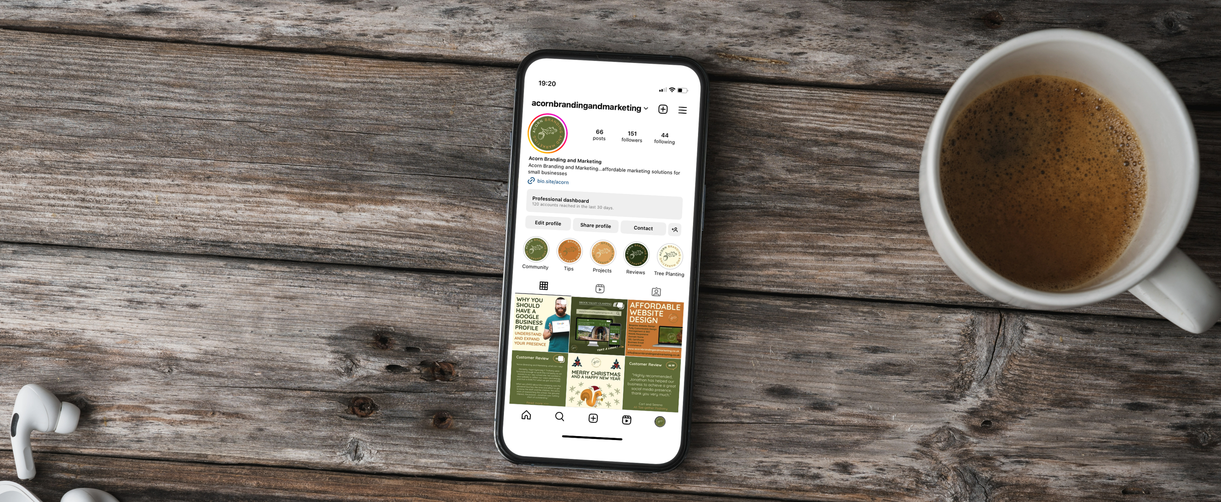 Acorn Branding and Marketing - Affordable Website Design