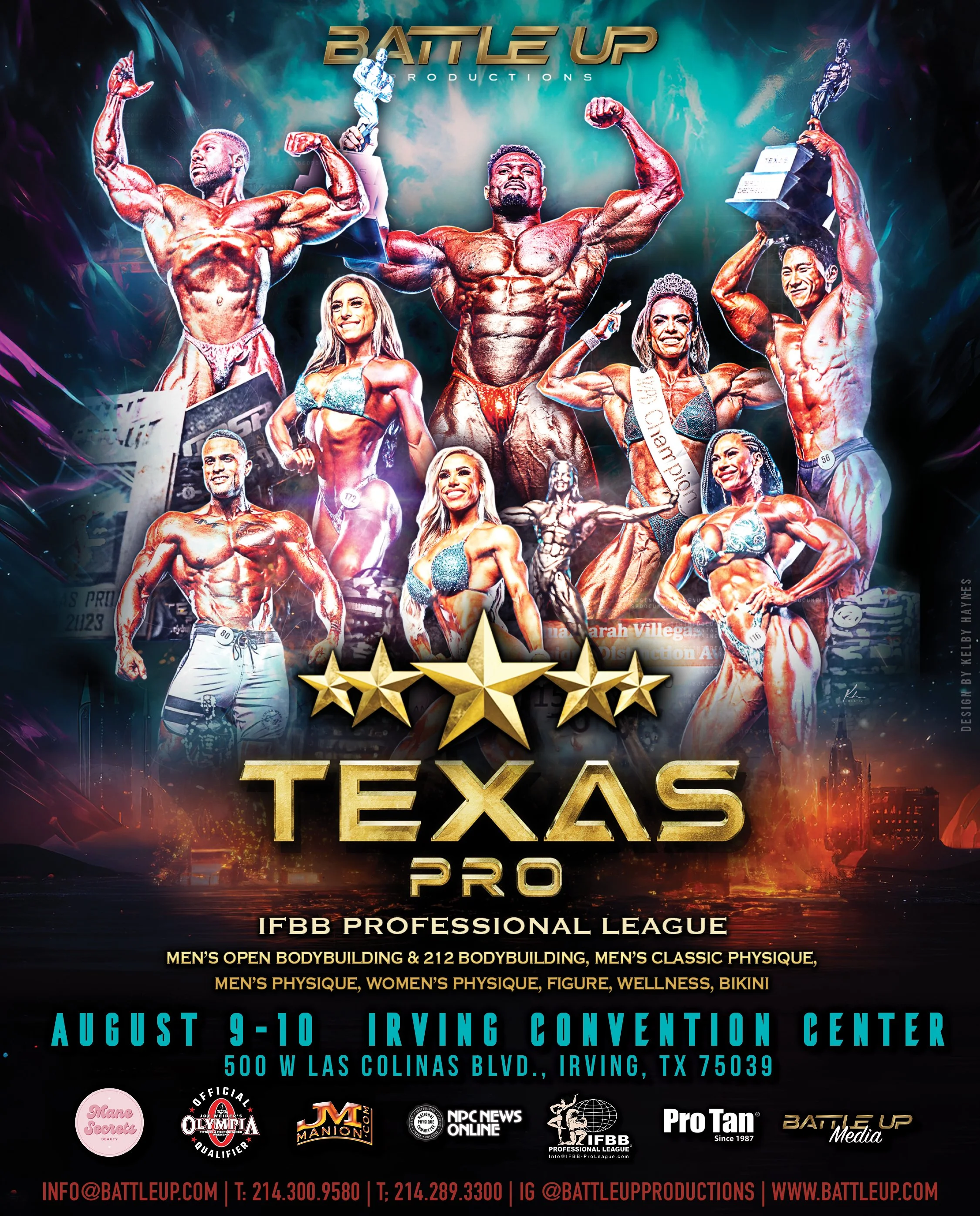 IFBB PRO LEAGUE & NPC TEXAS PRO 2024, BATTLE UP MEDIA, TEXAS ...