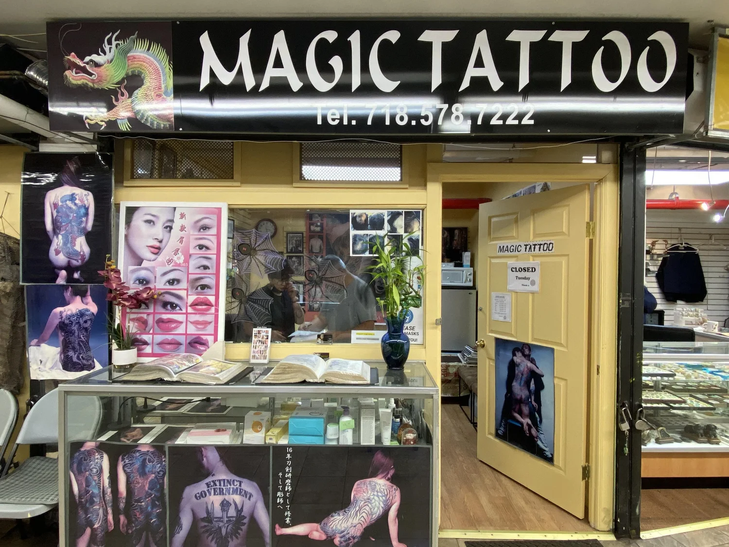Magic Tattoo — Busy Mall