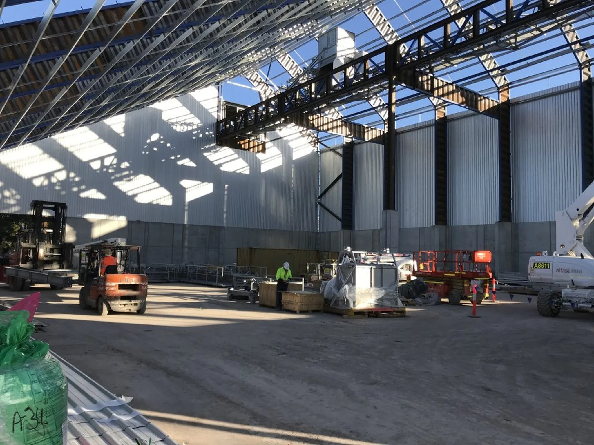 Sydney Metro West Training Facility Shed - Civil Structures Studio