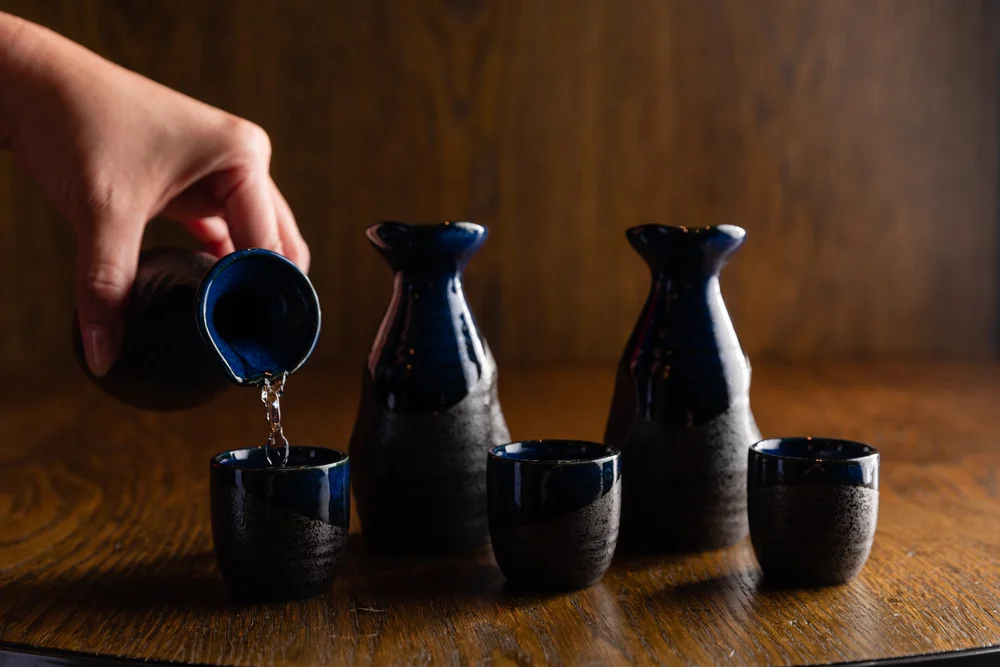 Sake Flights in Bar 1603 — Izakaya Publico