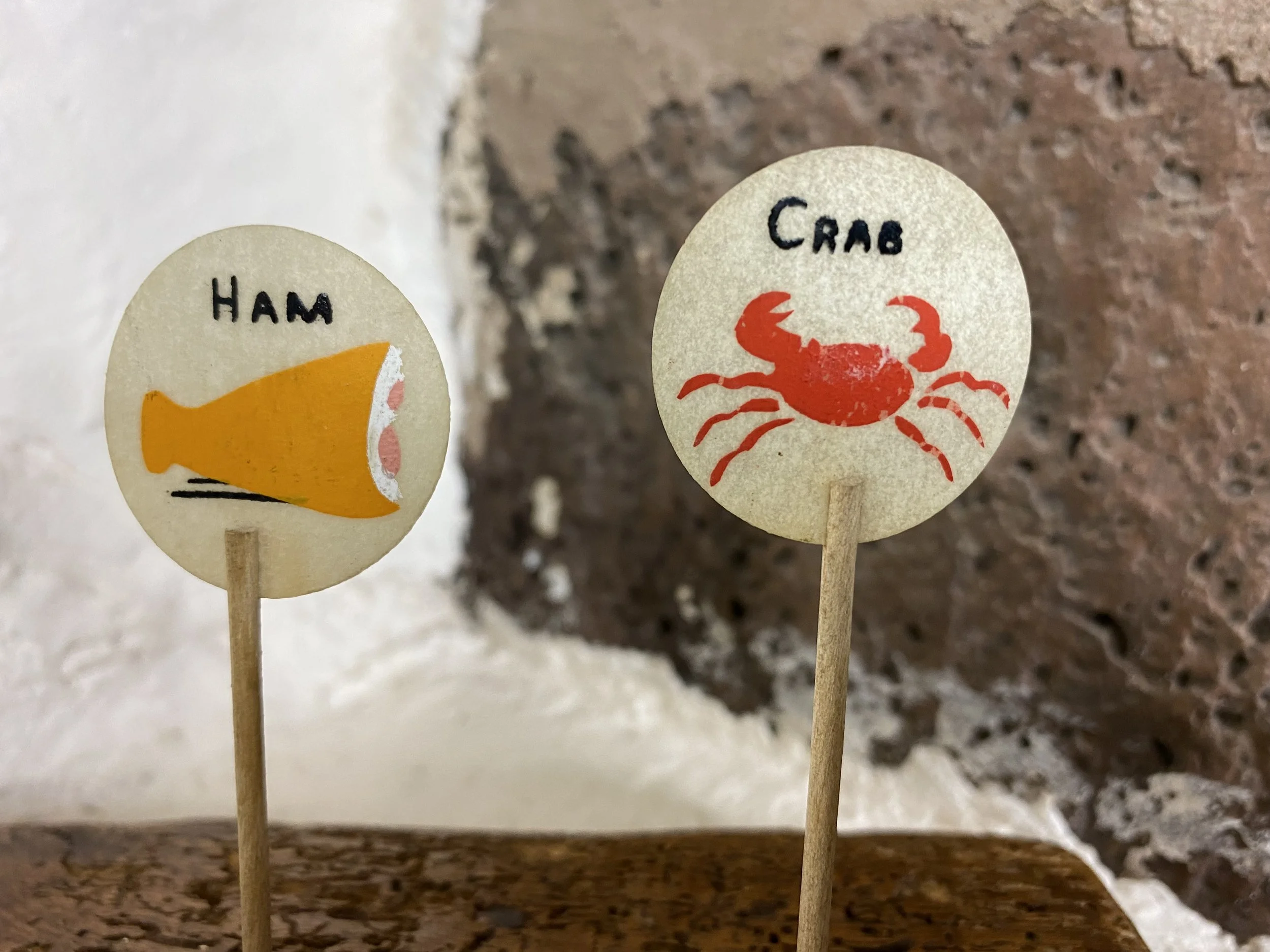Vintage Sandwich Signs — Samplers, Treen & Everything In-Between