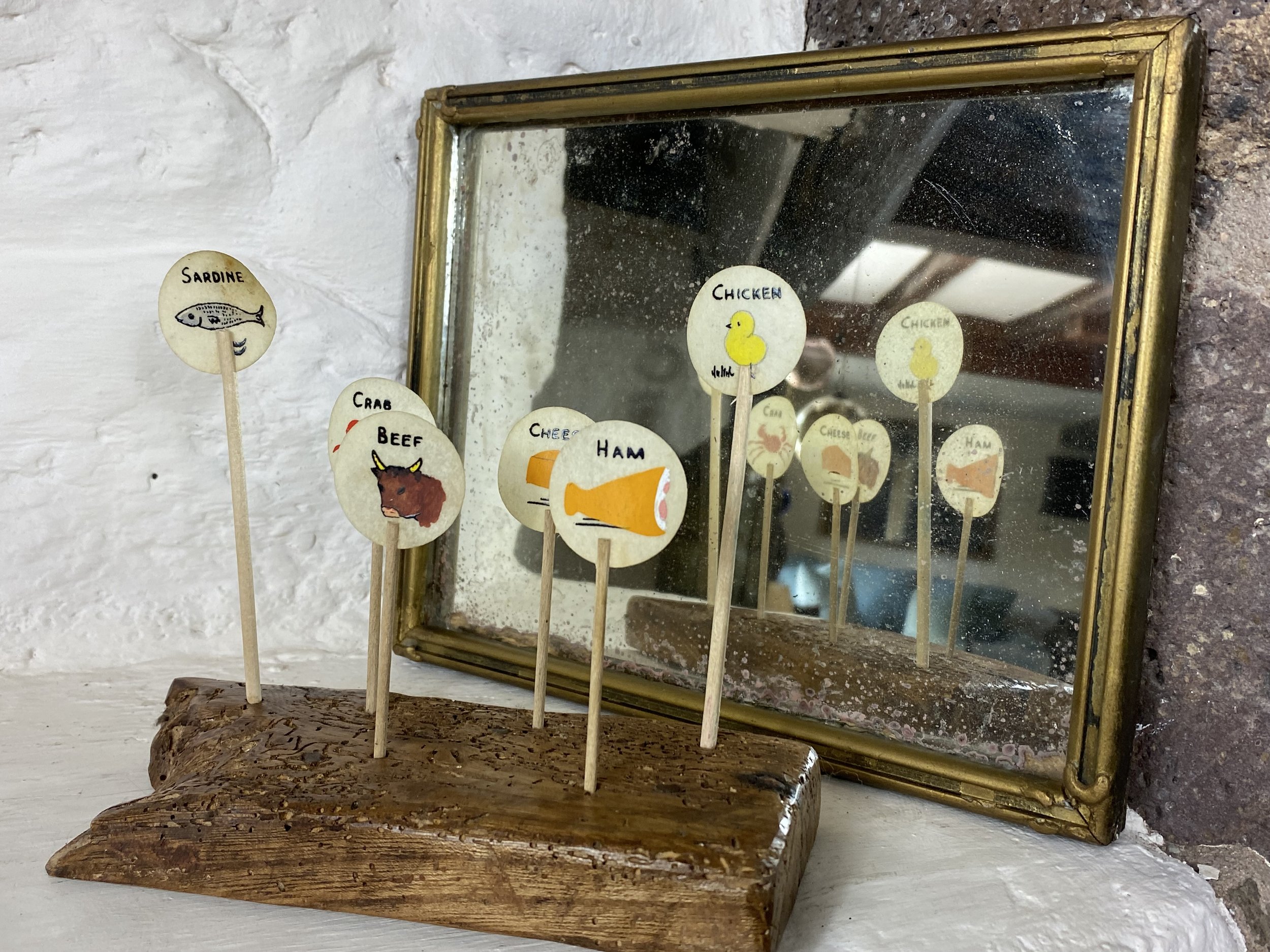 Vintage Sandwich Signs — Samplers, Treen & Everything In-Between