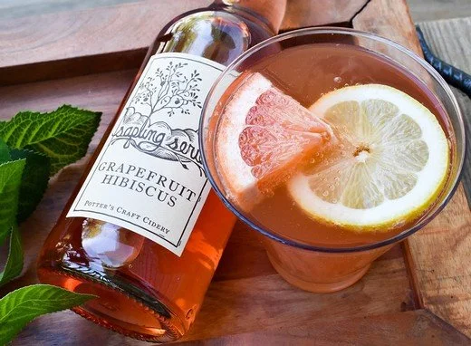 GRAPEFRUIT HIBISCUS SIDECAR — Potter's Craft Cider