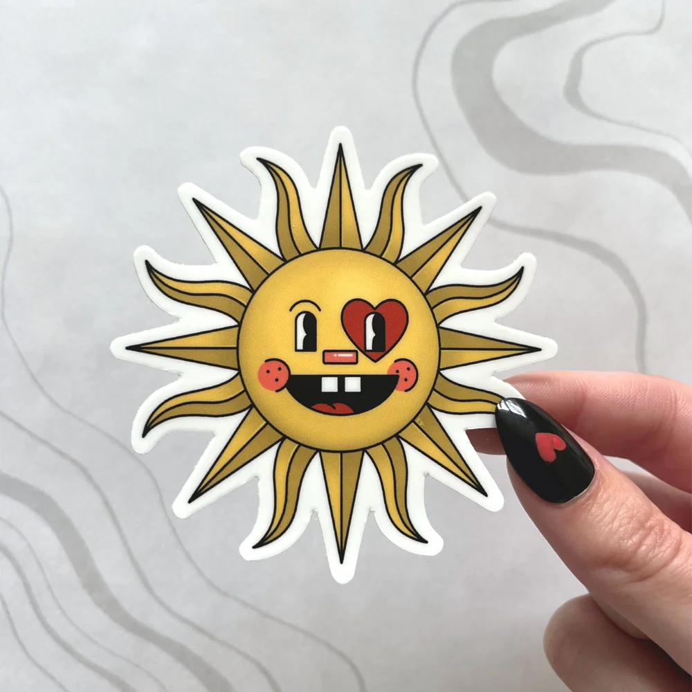 Glo Gang Sun Logo Tattoo