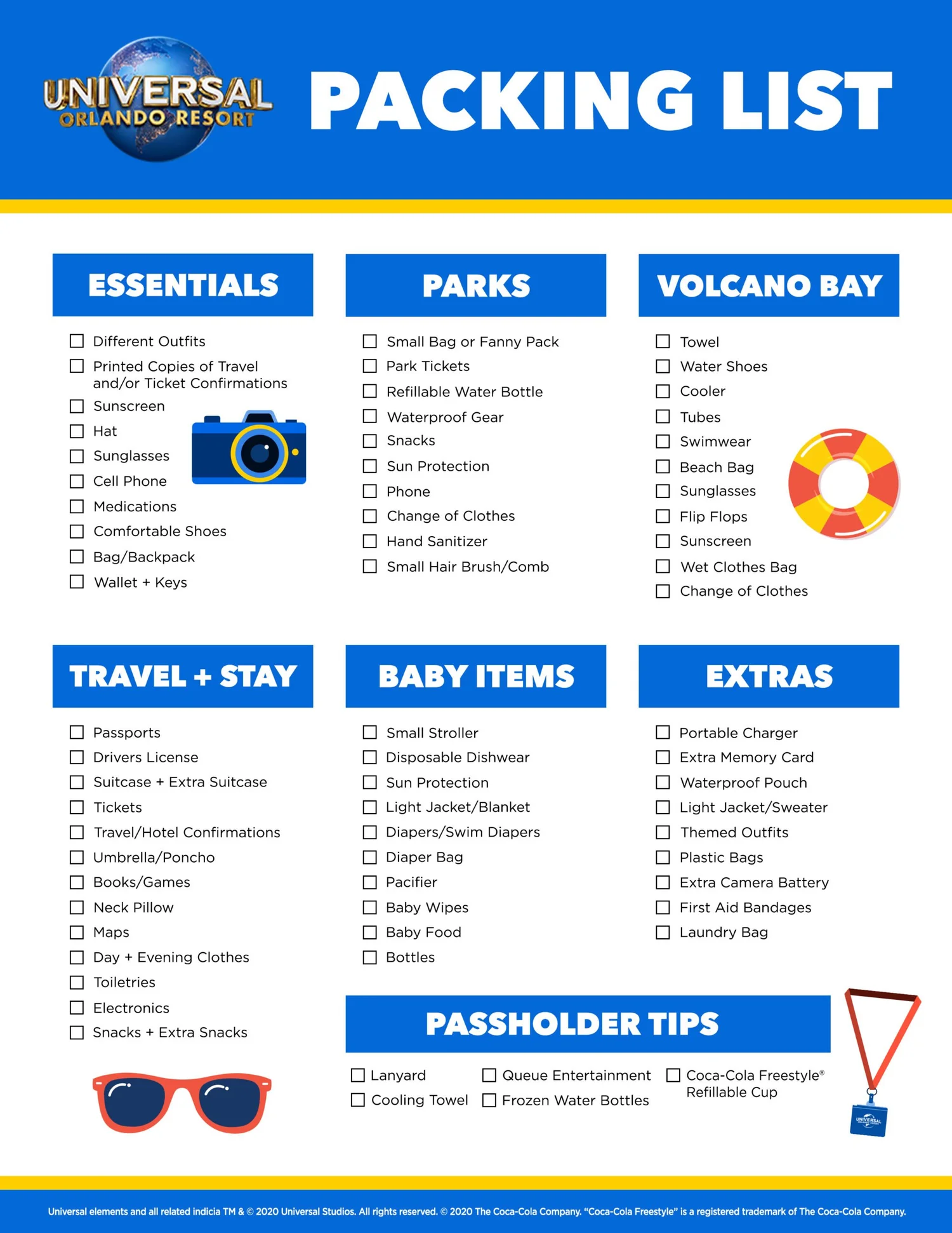 What to Pack for Universal Orlando | Essential Packing List for Every ...