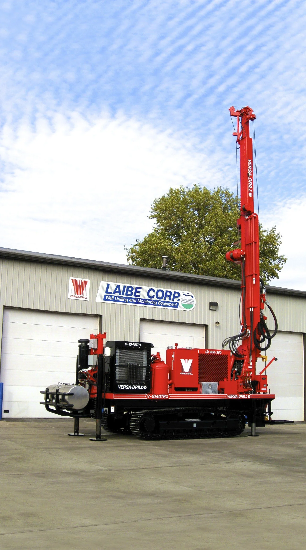 V-140TRX Drill Rig | Versa-Drill Drilling Rigs