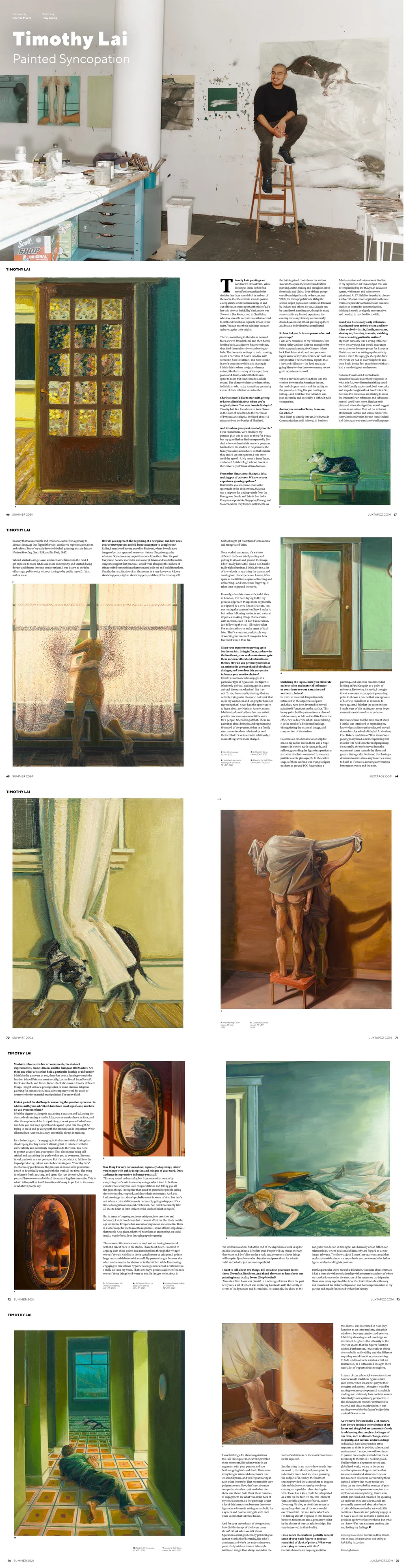 Timothy Lai - Juxtapoz — Jack Barrett Gallery