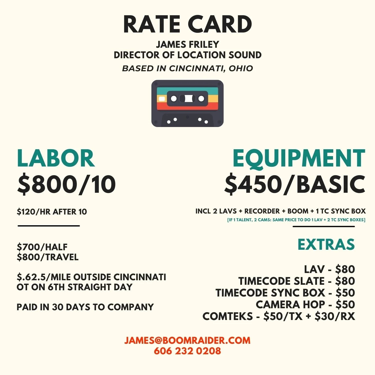 Services — boom raider sound