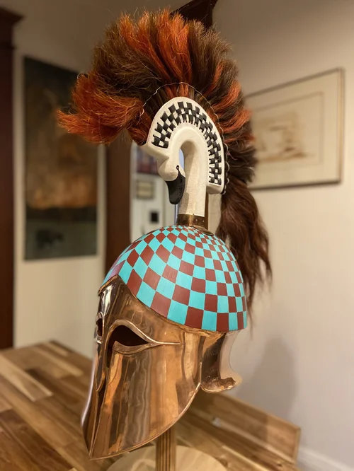 Helmets — The Greek Phalanx: Recreating the Hoplite