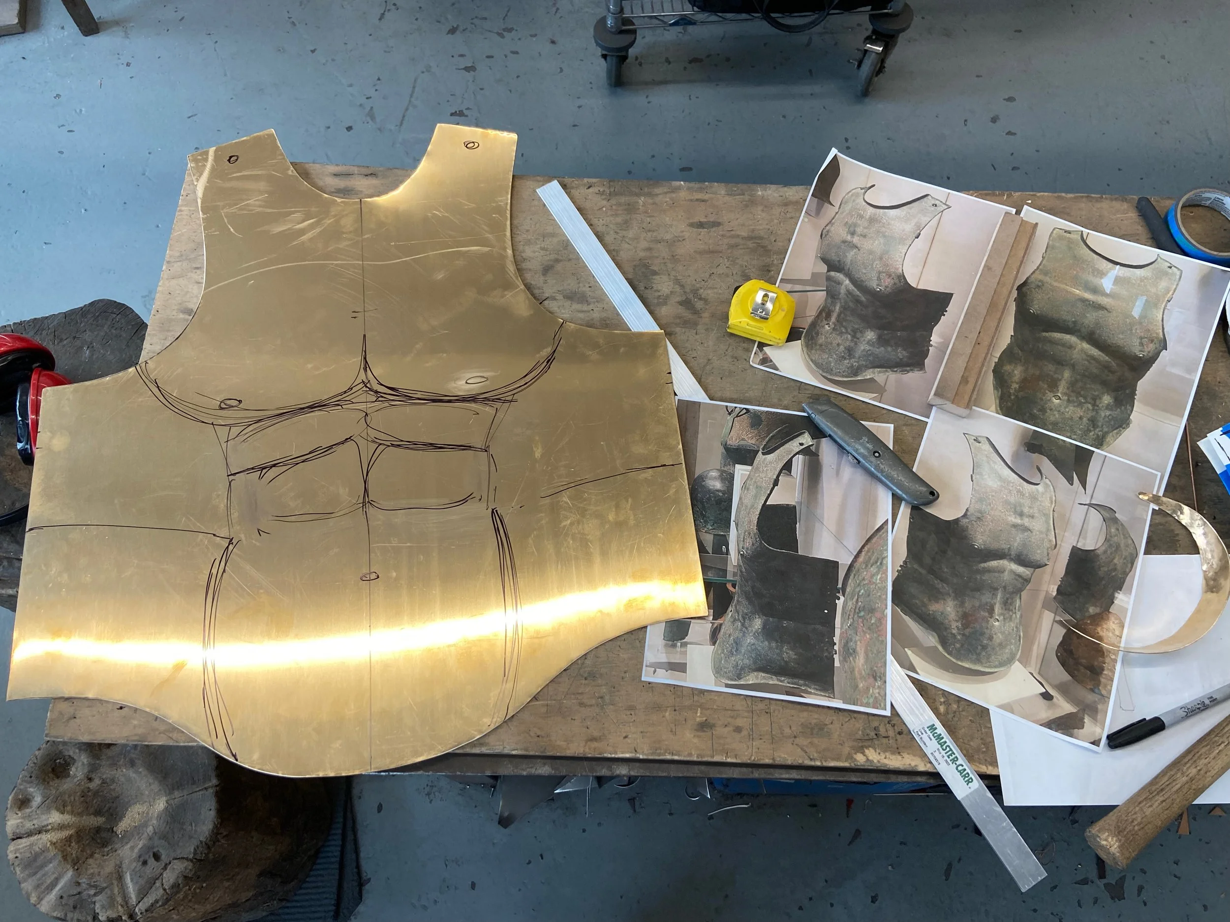 The Muscle Cuirass (Thorax) — The Greek Phalanx: Recreating the Hoplite
