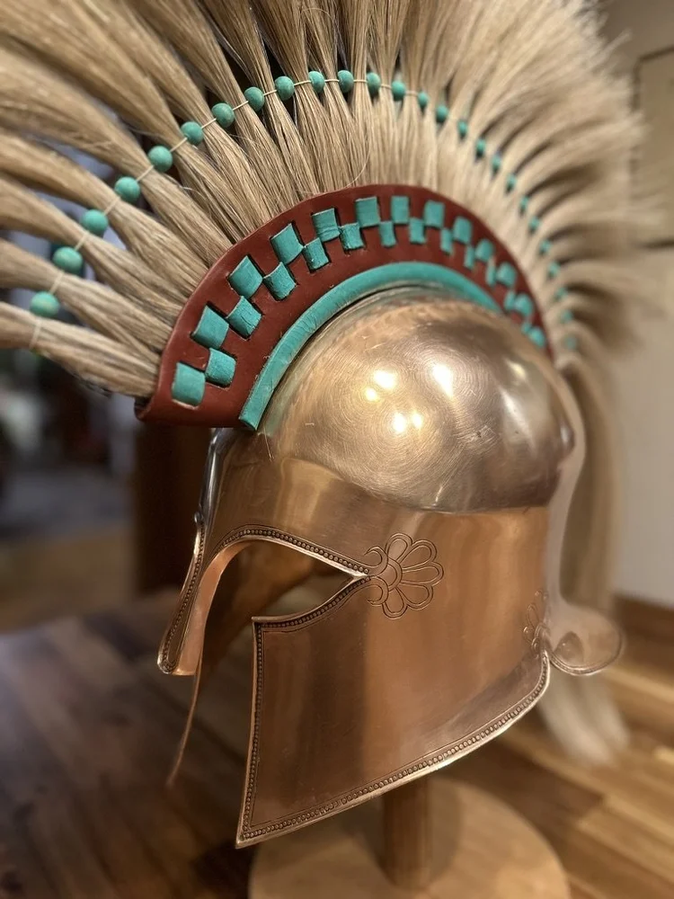 Helmets — The Greek Phalanx: Recreating the Hoplite