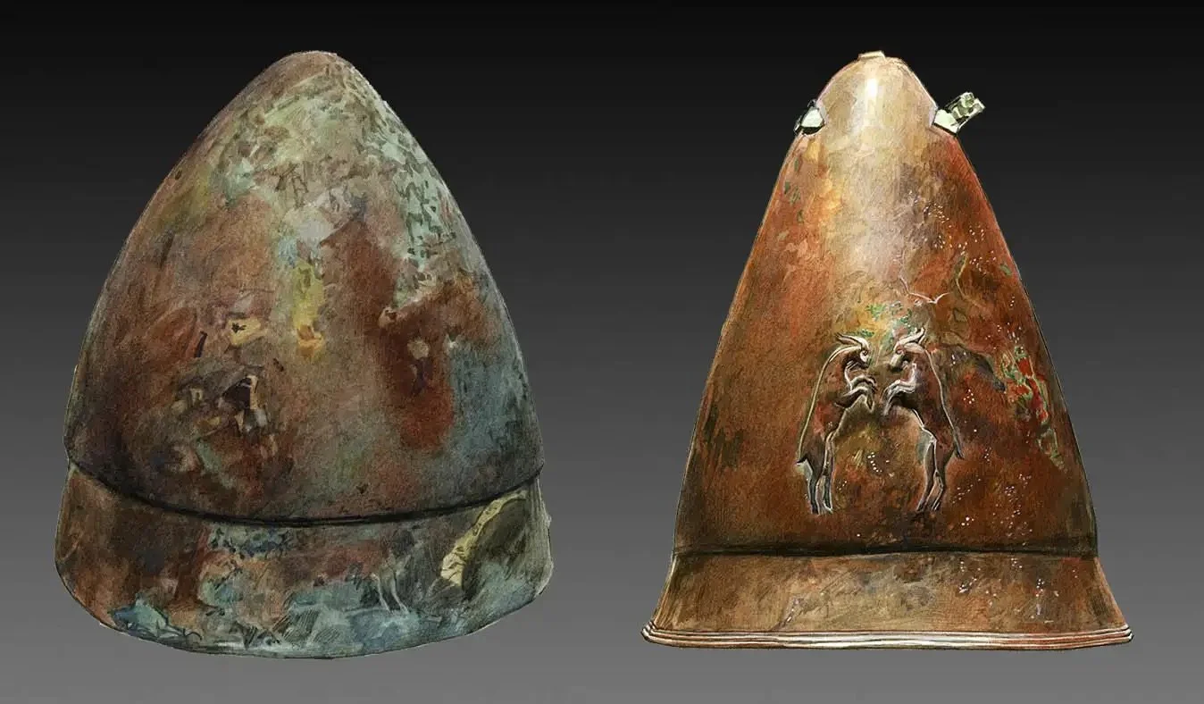 Helmets — The Greek Phalanx: Recreating the Hoplite
