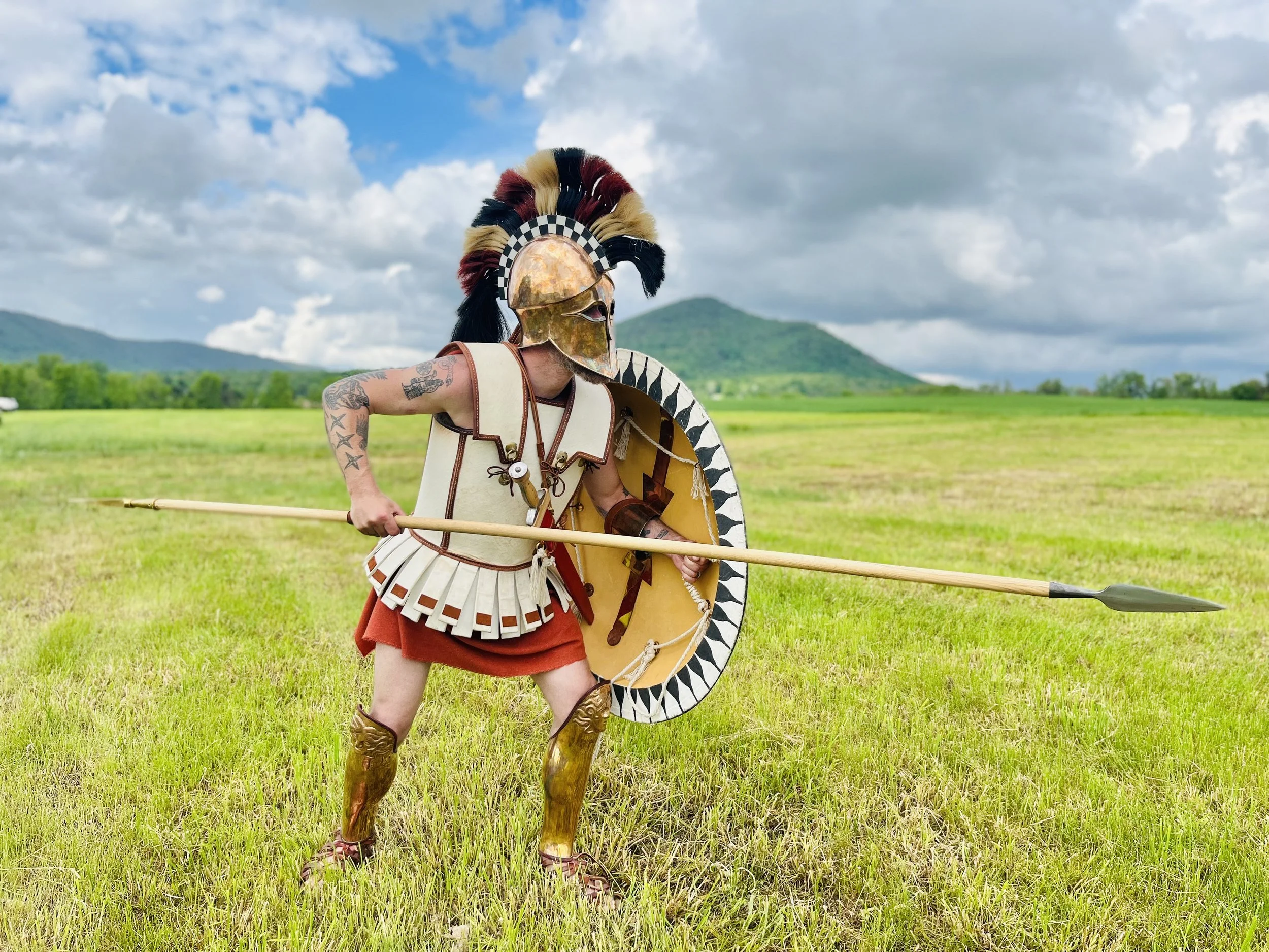 Macedonian Phalanx Reenactment