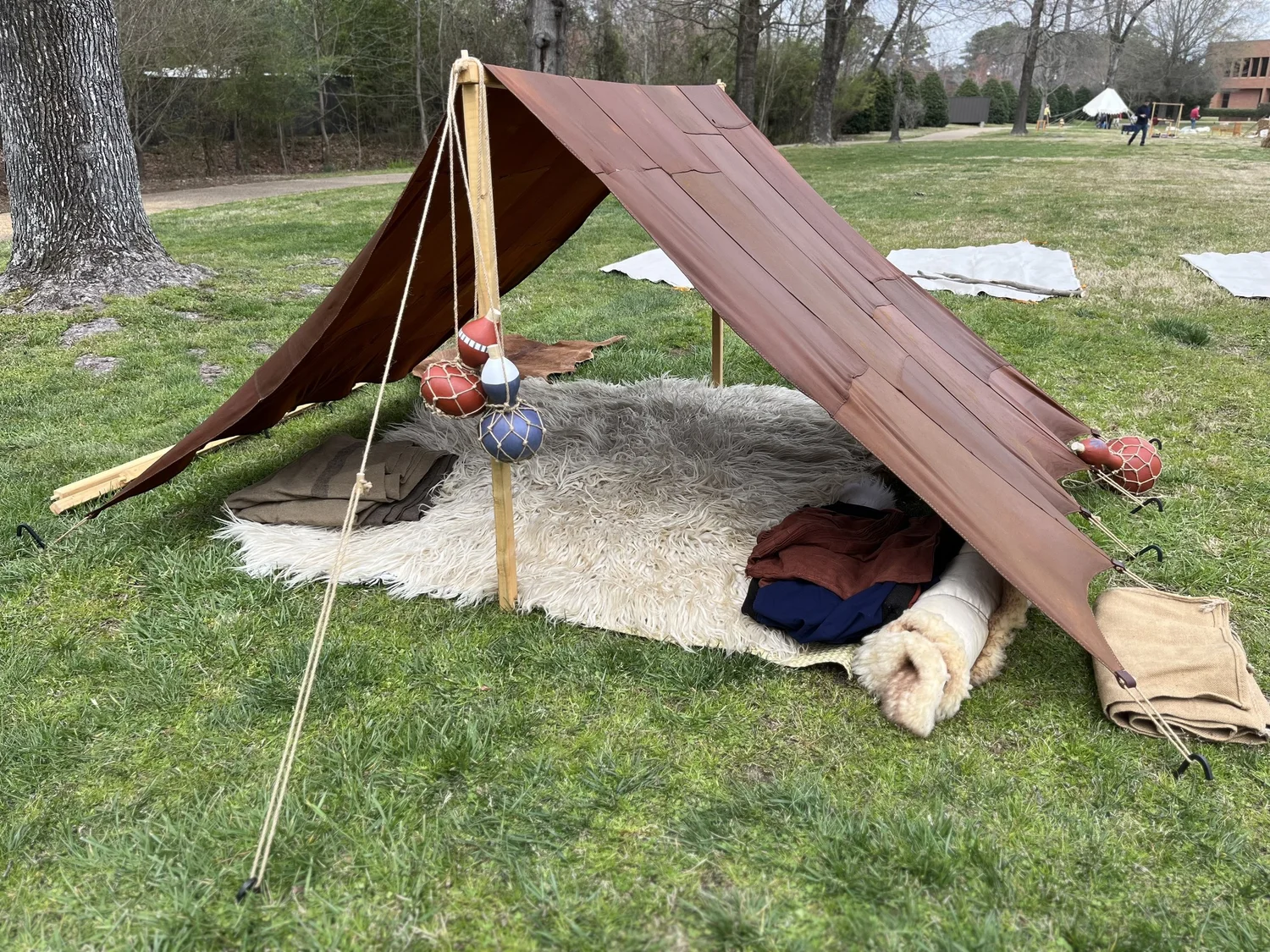 Tents — The Greek Phalanx: Recreating the Hoplite