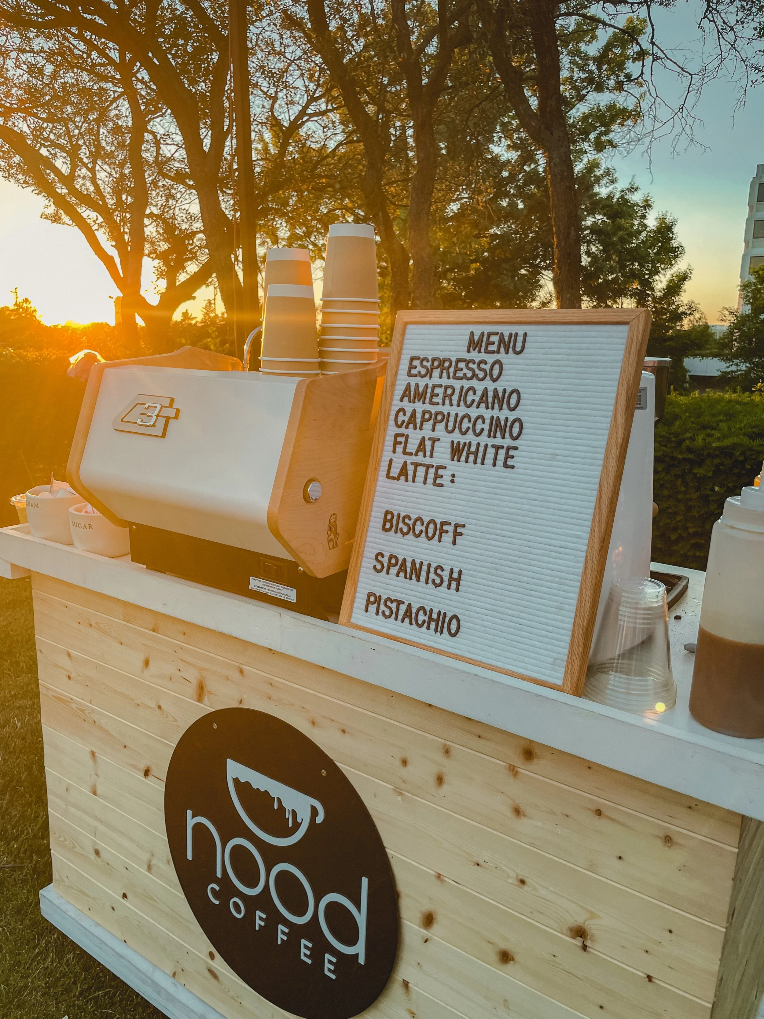 nood coffee | Chicago Coffee Cart | Coffee Catering