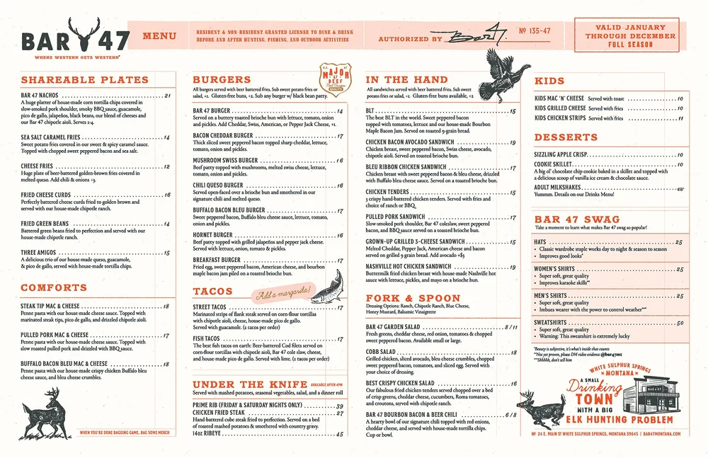 BAR 47 - Food & Drink in White Sulphur Springs, Montana