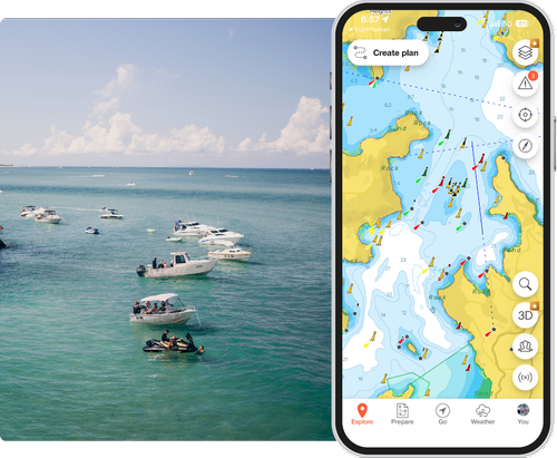 DECKEE | Boating, Fishing & Paddling App - Water Maps and Weather