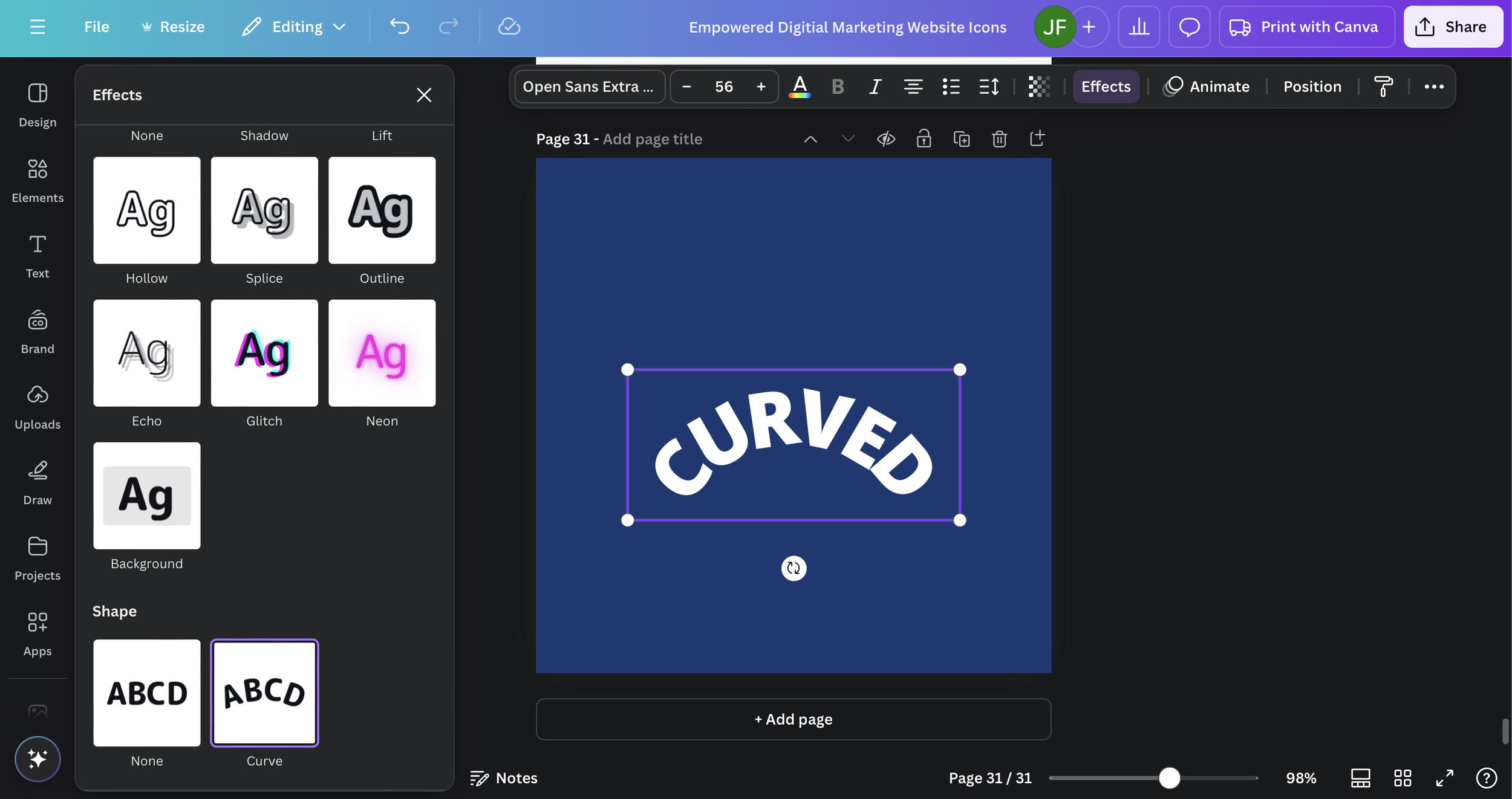 How Do I Curve Letters in Canva? A Step-by-Step Guide