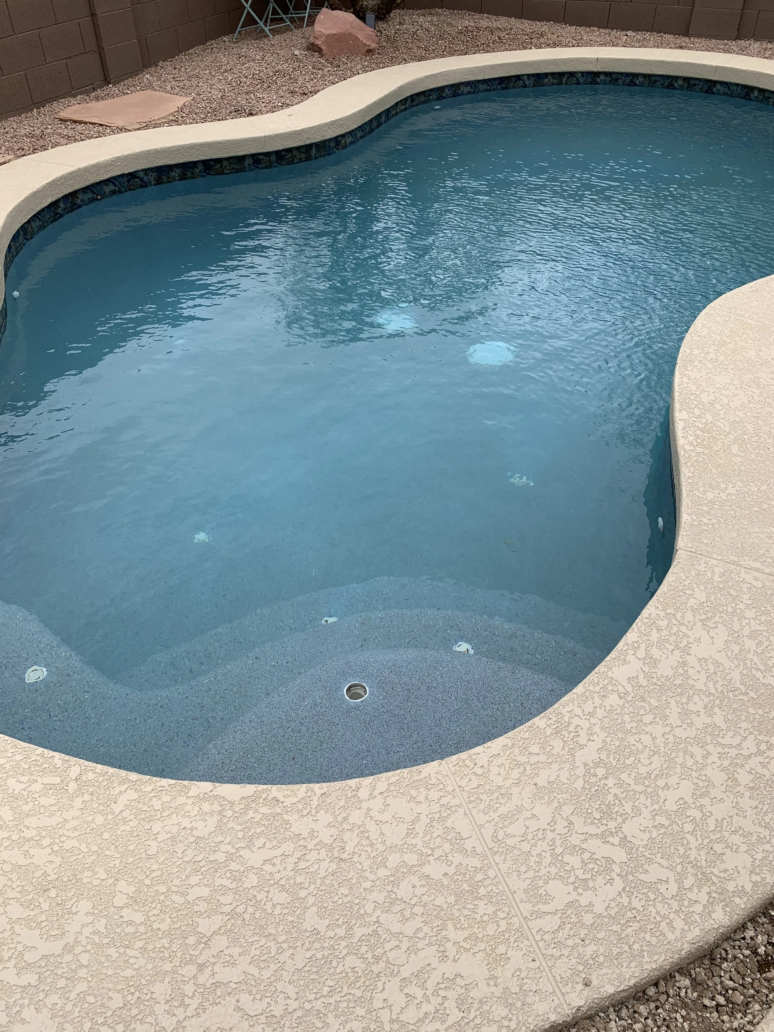 (Micro Pebble with Glass) - Regal Blue — MercuryPool