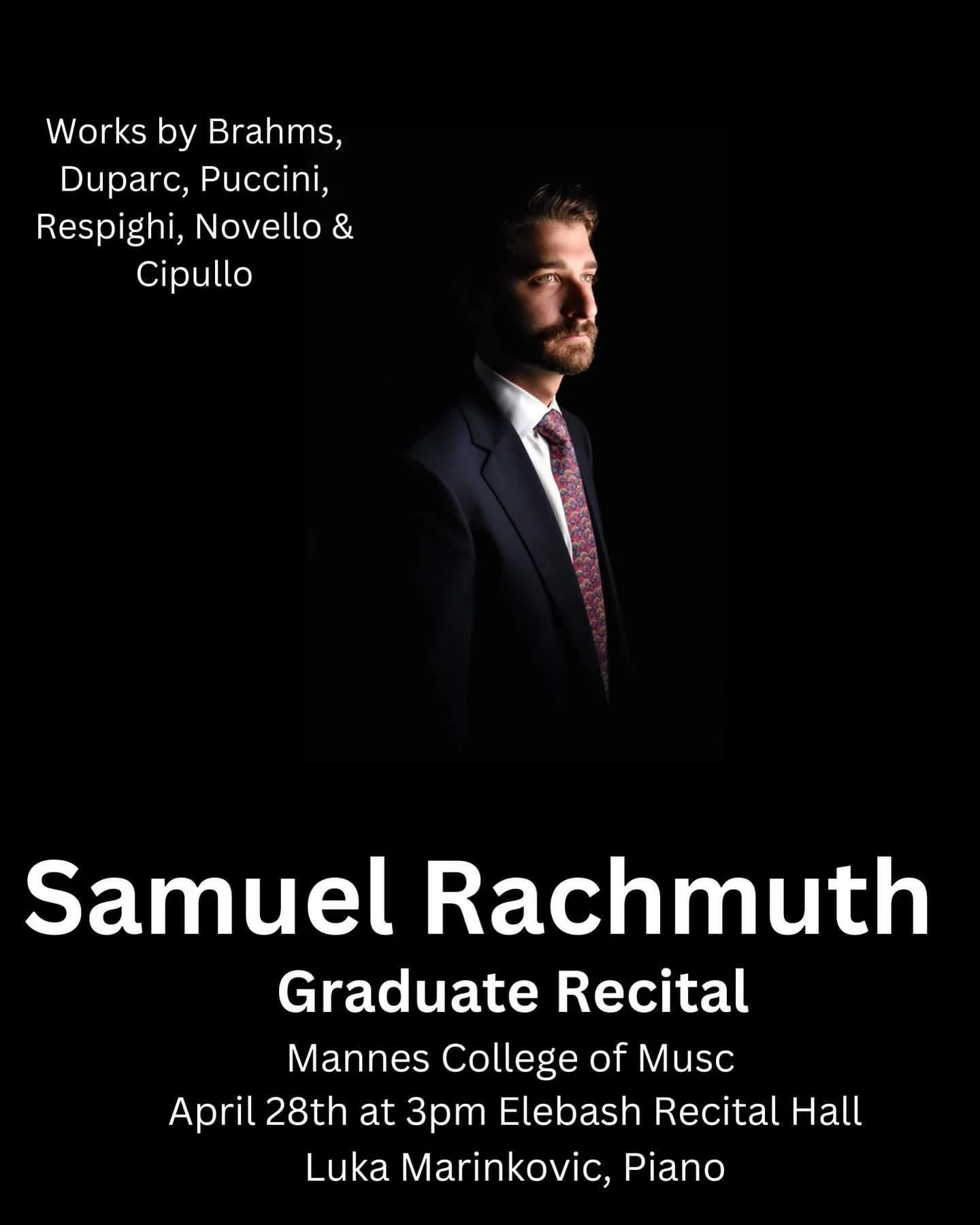 Upcoming — Samuel Rachmuth