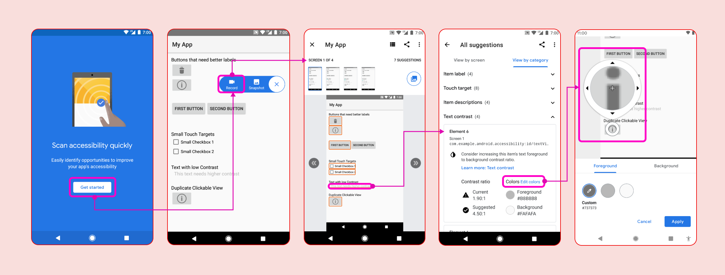 Accessibility Scanner — Shabi Kashani