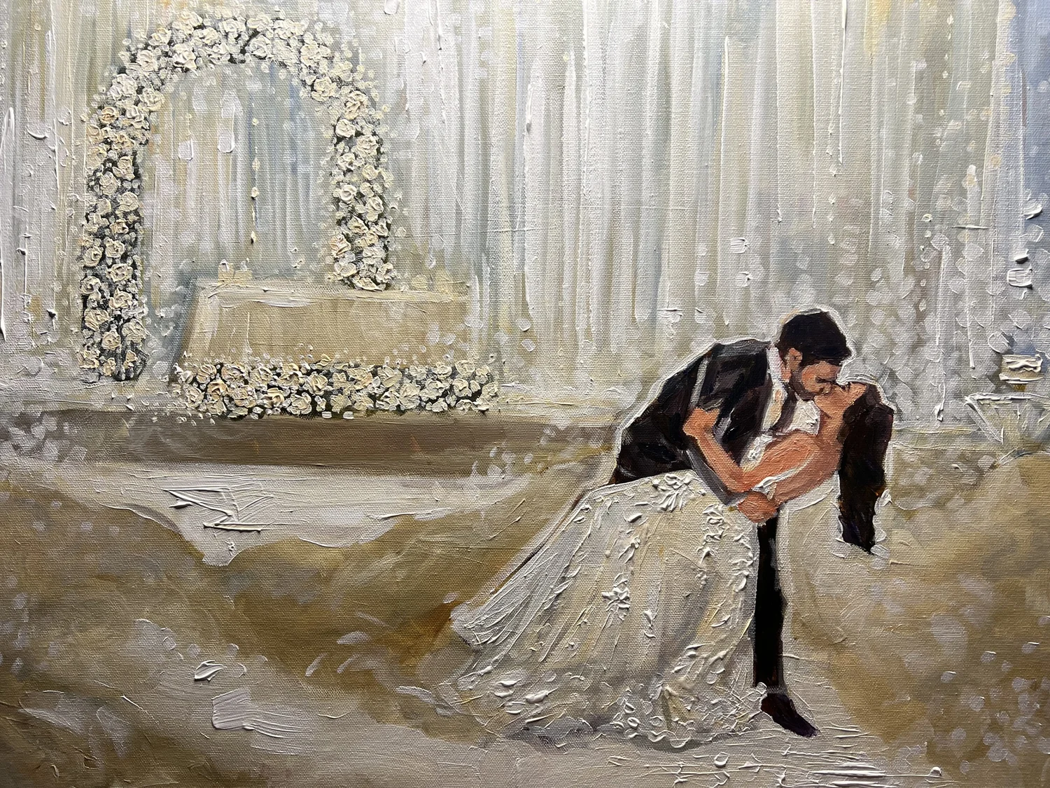 Coley Rose Fine Art- Live Wedding Painter in Southern Illinois- Carbondale