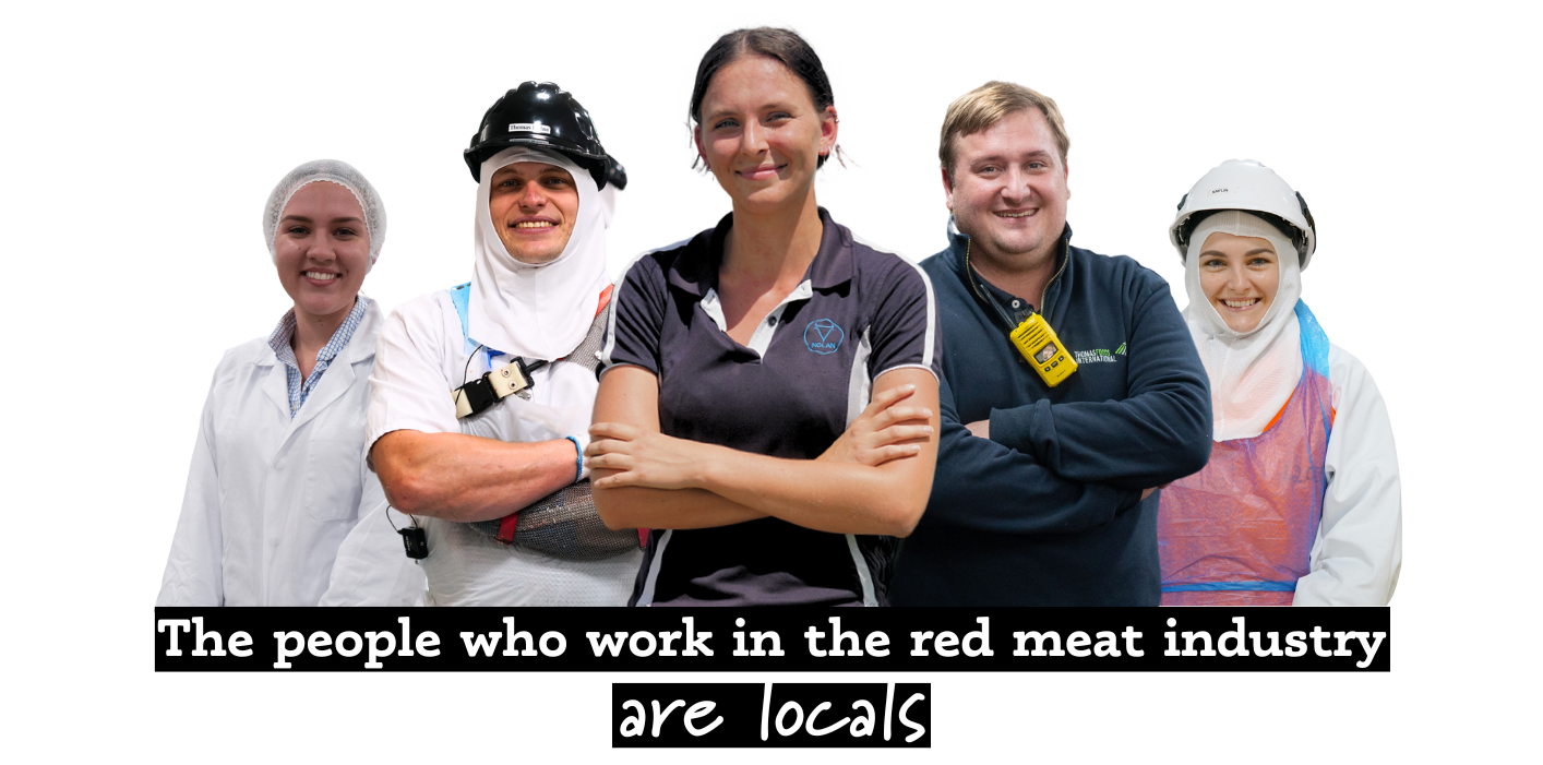 Backing locals — More to Meat