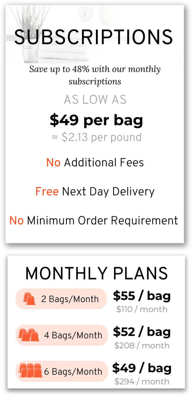 Laundry Subscription Near Me | OrangeBag — OrangeBag