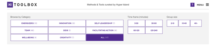 Featured Resource: Hyper Island Toolbox