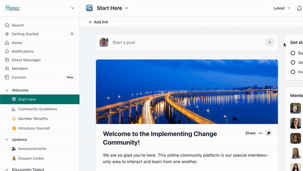 Implementing Change Community — The Center for Implementation