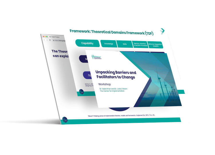 Workshops | Implementation Science and Practice — The Center for Implementation