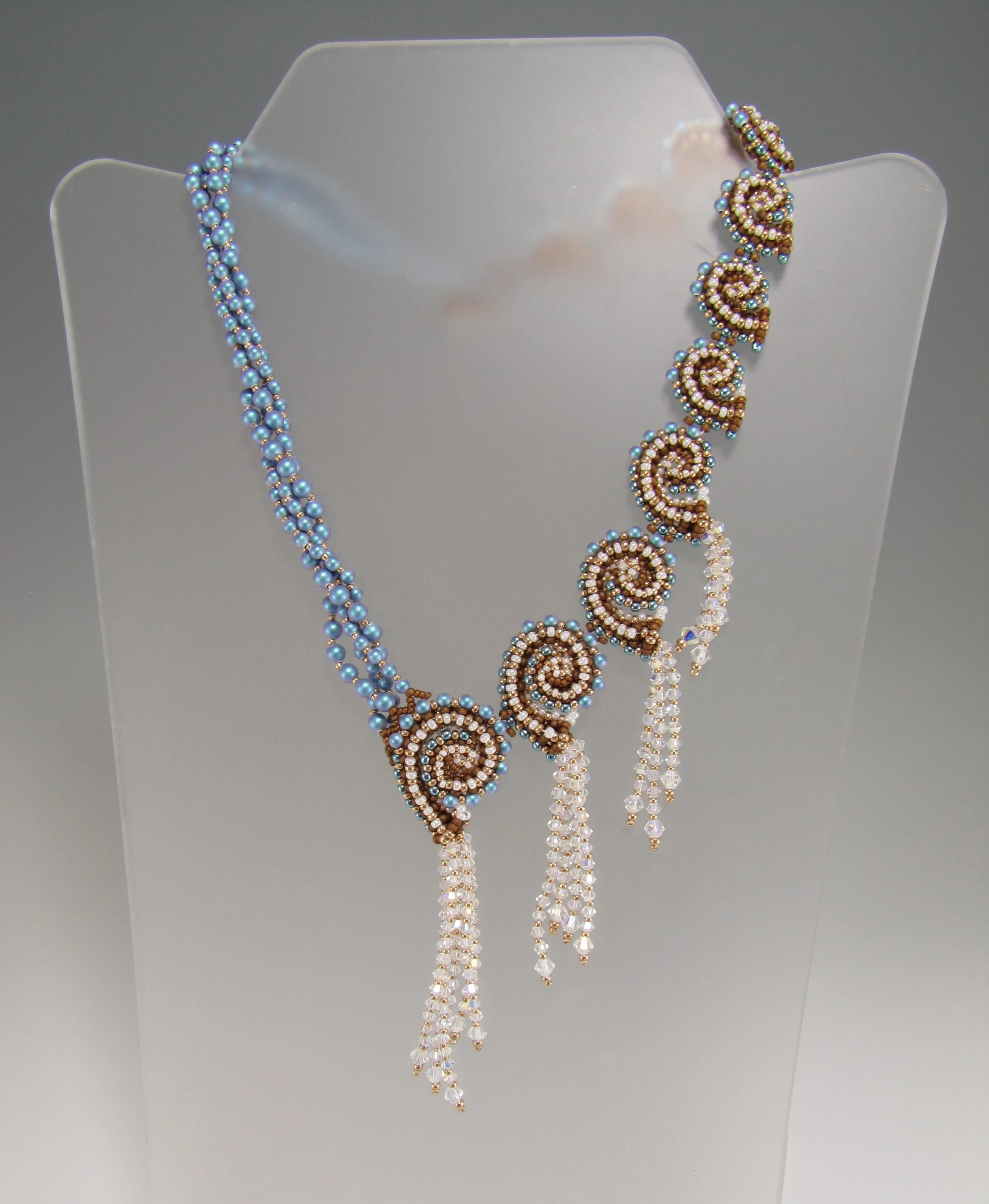 Stardust Necklace Kit - Gold/Purple Colorway — MGS Designs