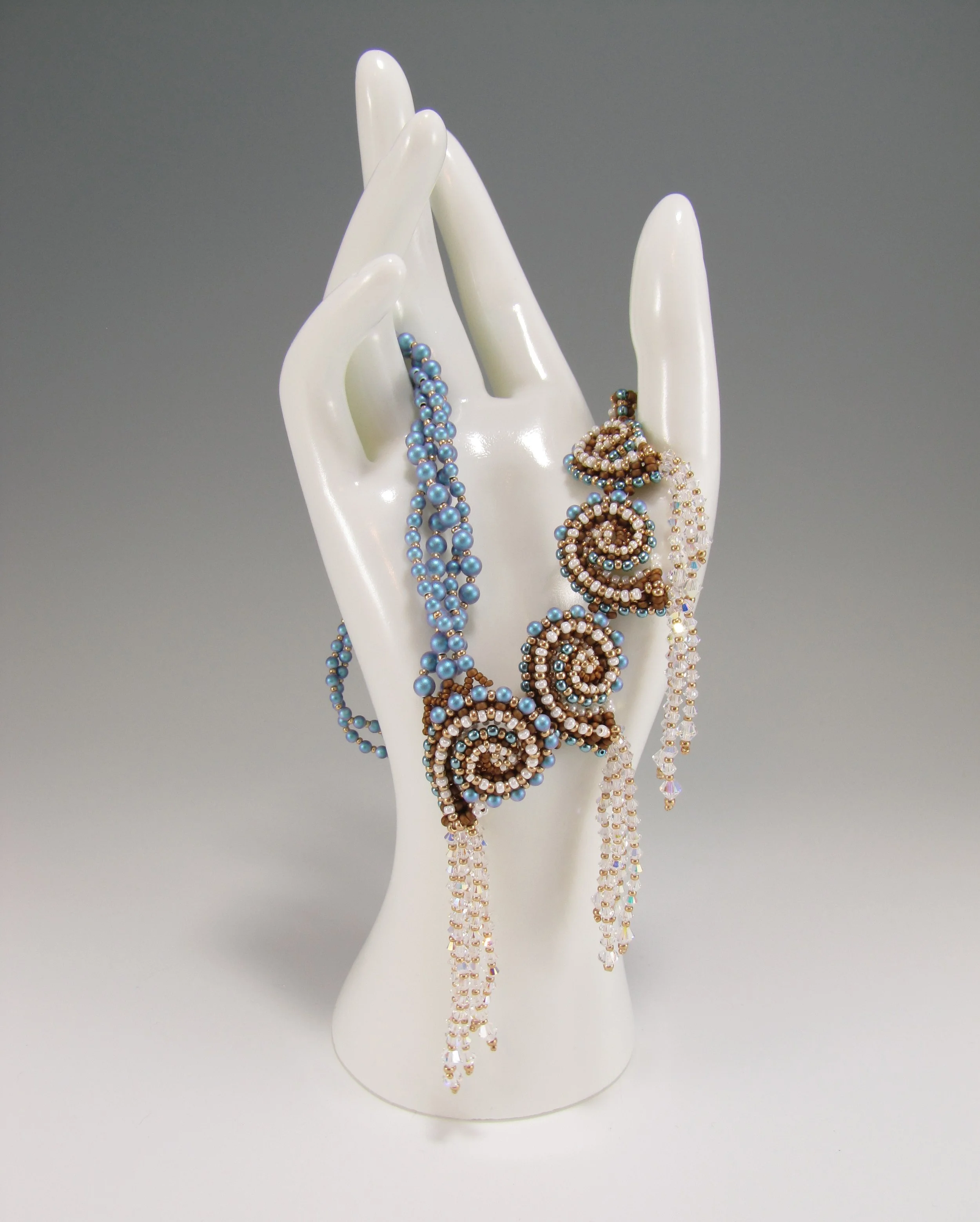 Stardust Necklace Kit - Gold/Purple Colorway — MGS Designs