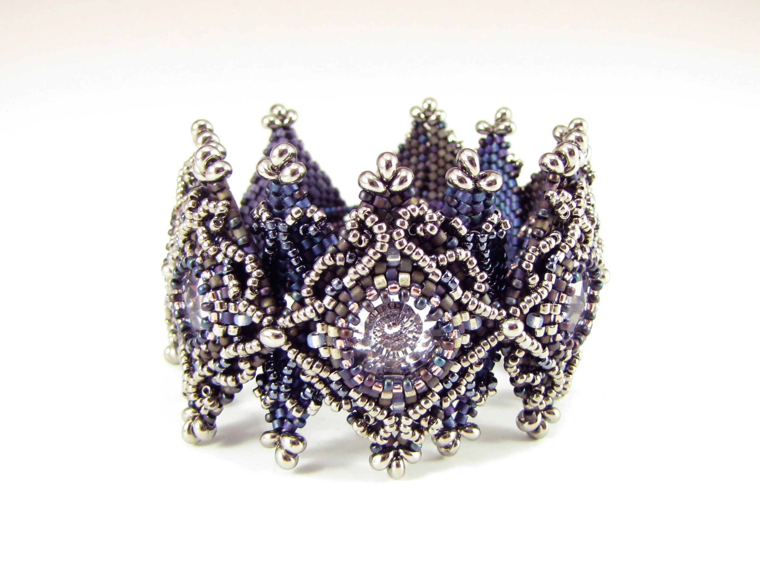 Stardust Necklace Kit - Gold/Purple Colorway — MGS Designs